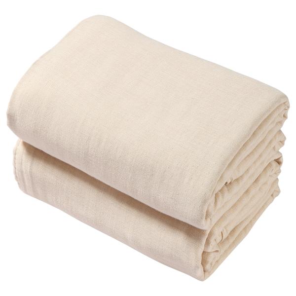 カラー：ダークベージュサイズ：1個 (x 2)スタイル：シンプル。MOMSMENUのタオルケットは、赤ちゃんのお昼寝に最適な柔らかさと軽やかさを兼ね備えています。ガーゼケットとしてだけでなく、おくるみやブランケットとしても活用できます。[6...