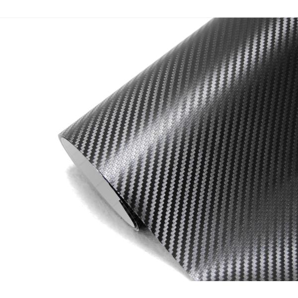 カラー：カーボンファイバー ブラックサイズ：200×35cm素材：高品質高分子型PVC(塩化ビニール)　シートタイプ：3D 耐熱性・耐久性・伸縮性・通気性に富んだ軽量のカーボン調シート。折り目がついてもヒートガン・ドライヤーで熱しながら貼付...