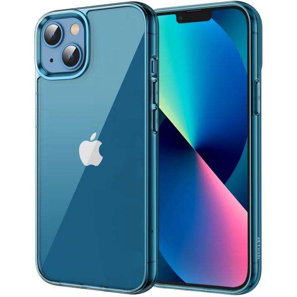 カラー：ブルーサイズ：5.4インチiPhone13 mini 5.4インチ用の特別デザインです。おデバイスに完全な保護を提供し、ワイヤレス充電をサポートします高品質のPCとTPU素材を採用した保護ケースは、軽くてスリムなデザインに優れていま...