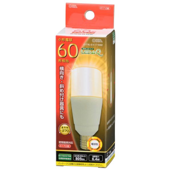 カラー：電球色サイズ：60形スタイル：1個入り