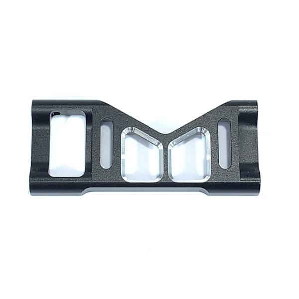 精度、剛性を高め、従来品より軽量に仕上げました。PARSEC-C にも使用可能。ブラックアルマイト。