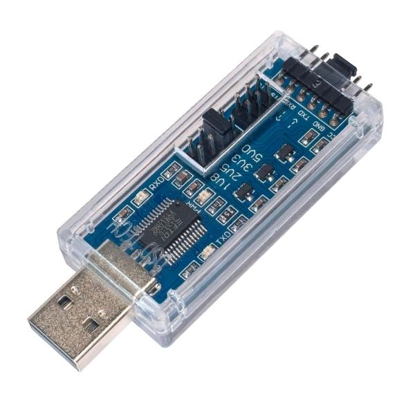 4種類のTTLレベル対応:汎用性の高いUSB-TTL変換アダプターです。5V/3.3V/2.5V/1.8Vの4種類のTTLレベルに対応し、ほぼ全てのTTL通信を安定して処理可能な高性能設計を採用しています。純正FTDI FT232RNLチッ...