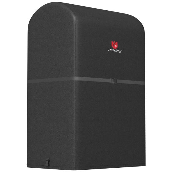 カラー：ブラックサイズ：110×75×145cm【品質の生地＆優れた防水性能】： 高品質のオックスフォード生地を採用し、超強力な防水性能を備えており、水圧3000mmに耐えることができます。背面の防水テープで補強しており、暴風雨で水漏れする...