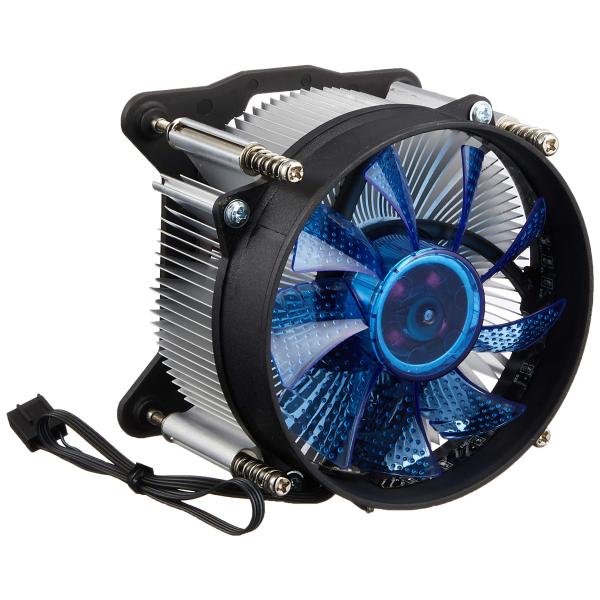 カラー：ブラックサイズ：W96×D96×H62mmスタイル：サーマルIntel LGA1150 / 1151 / 1155 / 1156用TDP : ≦95WLED : ブルー搭載ファン(回転数 / 最大風量) : 900±300~2200...