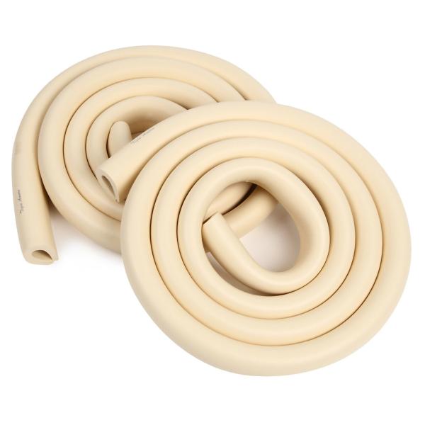 カラー：アイボリーサイズ：2メートル (x 2)スタイル：U型セット内容：コーナークッション コーナーガード 2M×2個+両面テープ主な利用シーン：赤ちゃん・幼児・子供・お孫さんの怪我防止クッションとして。主な設置場所：家具・テーブル・机・...