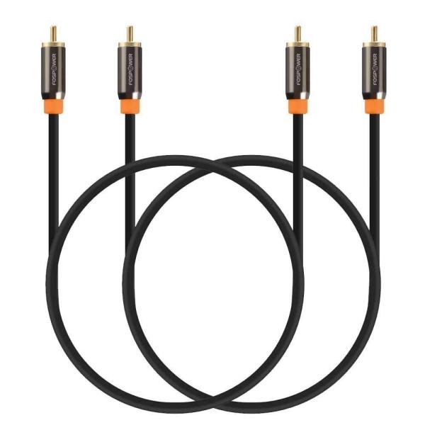 カラー：黒-2ｍ X 2本サイズ：1.8 m X 2本接続：RCAデジタル同軸オーディオ（オス）からRCAデジタル同軸オーディオ（オス）へ / 長さ: (3m/10ft)各種類デジタル同軸オーディオポートに使用できる。凹部ポートにも問題なく...