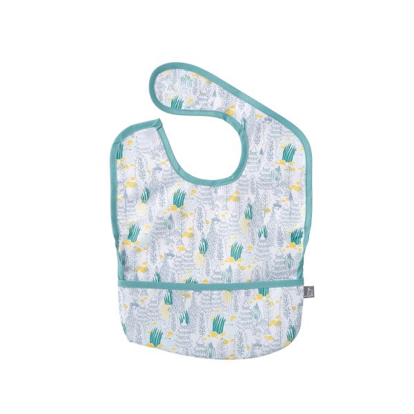 カラー：モミ/グリーン[商品サイズ] 首回り:30cmまでお食事を楽しくするムーミン柄のお食事ビブ[製造国] 中華人民共和国[対象] 0ヶ月 ~