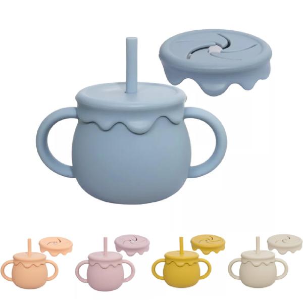 カラー：dusty blueサイズ：横手持ち部13cm 横本体8cm 縦ストロー着用時11cm 縦本体7.5cmスタイル：モダンそのまま出産祝いやプレゼントに最適♪サイズ：横手持ち部13cm 横本体8cm 縦ストロー着用時11cm 縦本体7...