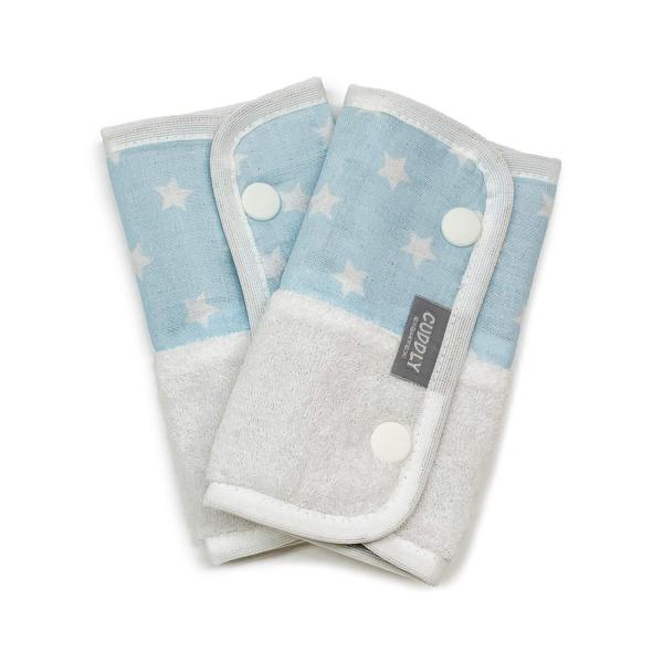 カラー：アクアスター[商品サイズ] 縦16×横8.5×厚み1cm抱っこひものよだれカバー[製造国] 日本[対象] 0ヶ月 ~