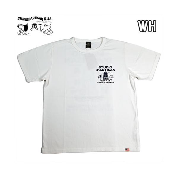 ステュディオ ダ ルチザン STUDIO DARTISAN BILLI-004 ビリケンコラボ USAコットンプリントTシャツ大阪のシンボル的な神様、『ビリケンさん』。大阪発祥のブランド『ダルチザン』と 大阪のシンボル的な神様『ビリケンさん...