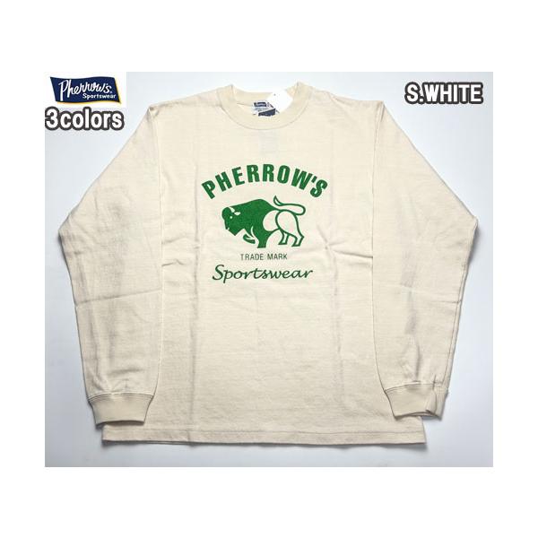 オリジナル天竺を使用した定番ロングTシャツのシーズンモデル。メーカーロゴのバッファローをプリント。素材:コットンサイズ/肩幅/身幅/着丈/袖丈(cm)M/45/49.5/60.5/57.5L/46/51/61.5/58.5XL/48/54....