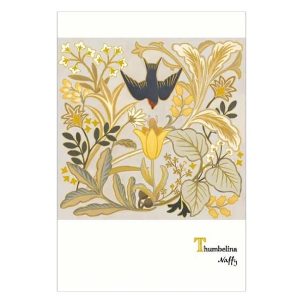 童話の挿絵や装画を数多く手掛ける絵本作家Naffyさんが描く美しく優しいイラストは、初めての絵本を手に取った懐かしい時へと誘います。まるで古い洋書の1ページに、金箔を施して仕立て様な美しいポストカードです。■カードサイズ：148×100mm...