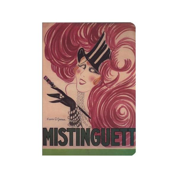 フランスの著名な画家ロートレックが描いたポスター絵画を表紙デザインにした、オシャレなA5サイズノートです。本ページは書きやすさで定評のある、クレールフォンテーヌの筆記用紙を使用。大事に使っていただけるアイテムです。■商品サイズ：A5サイズ（...