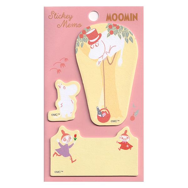 ムーミンデザインの可愛い付箋です。サイズや形状の違うものが3種類入っているので、ちょっとしたメモやブックマークなどさまざまに活用できます。■付箋サイズ：81×50、33×26、40×70mm■3柄各10枚 全30枚入り日本製◇クロネコゆうパ...