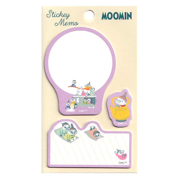 ムーミンデザインの可愛い付箋です。サイズや形状の違うものが3種類入っているので、ちょっとしたメモやブックマークなどさまざまに活用できます。■付箋サイズ：74×60、21×32、39×70mm■3柄各10枚 全30枚入り日本製◇クロネコゆうパ...