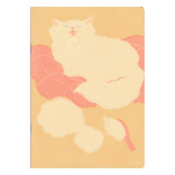 何気ない日常をやさしく温かい世界観で描く、猫が大好きなイラストレーター「mula」さんのA5サイズノートです。目への負担が少なく書きやすい書籍用紙を使用。■A5・210×148mmmサイズ■64ページ　5mm方眼罫日本製◇メール便対応個数：...