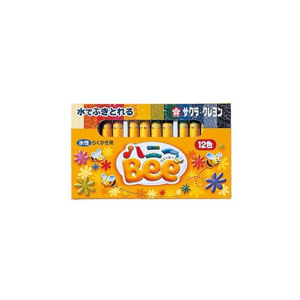 ミツバチの巣より採取されるミツロウを入れて、より滑らかに描けます。水性タイプなので、濡れたぞうきんで拭き取れます。※描いた場所によっては拭き取れない場合もございます。■箱サイズ：90×150×18mm　■重量：110g■セット色：きいろ・う...