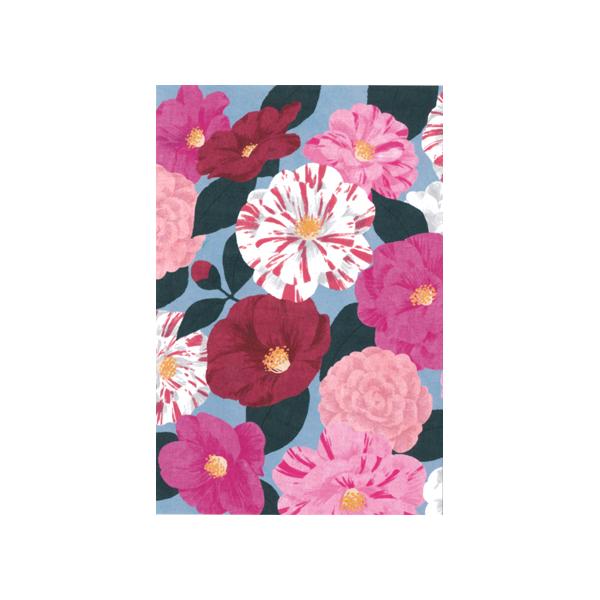 おしゃれな花柄のポストカードです。ちょっとしたお便りに。■サイズ：148×100mm■1枚入り　郵便番号記載枠なし　罫線なし◇クロネコゆうパケット対応個数：最大30個