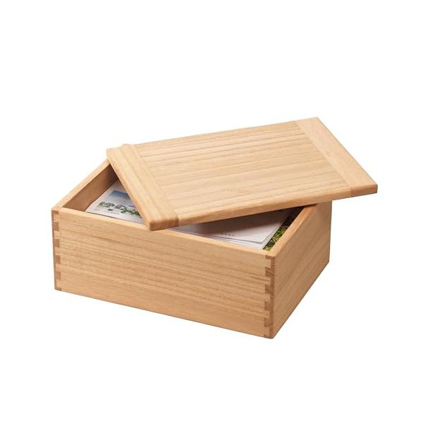 ★特徴1：完成品収納ボックスが完成品で、一切の組み立てが要らない。届いてすぐ使えます。天然木桐製、伝統な蟻組構造、職人手作り、丈夫で長持ち。★特徴2：大事な物の保管に最適桐箱は、軽量で収縮率が少ない。腐食に強く防虫効果がある。燃えにくく恒湿...