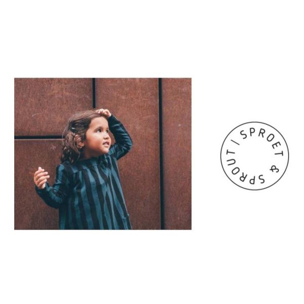 筆で『シュッ』と描いたようなラインが特徴的。カラータイツやカラーソックスと合わせてカラフルにお召しいただくととても可愛いですよ。ユニークでカッコイイデザインが特徴で、オランダにて人気のブランドです。《素材》　コットン95％・ポリウレタン5％...