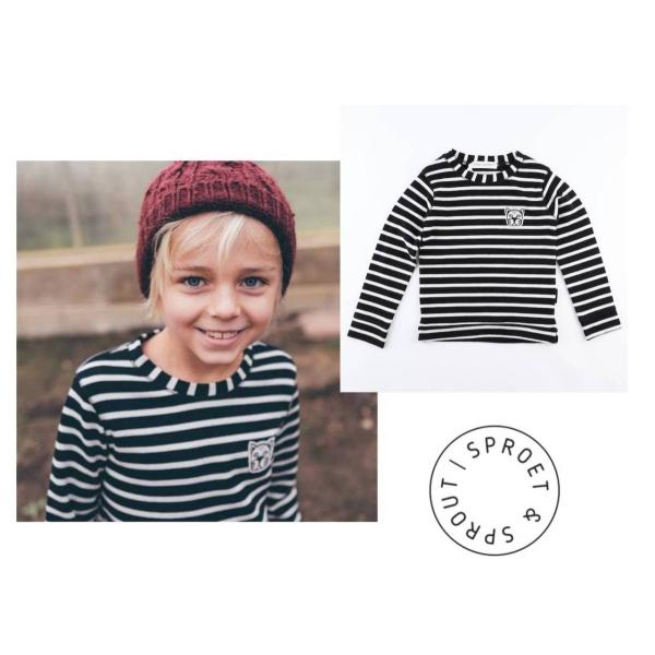 ワンポイントのパンサーが可愛い☆しっかりした生地なので、デイリーに着てもへたりにくいのが嬉しい。一枚あると使えます！《素材》コットン100%《サイズ》・6/12M (74/80)・12/18M (80/86)・18/24M (86/92)・...