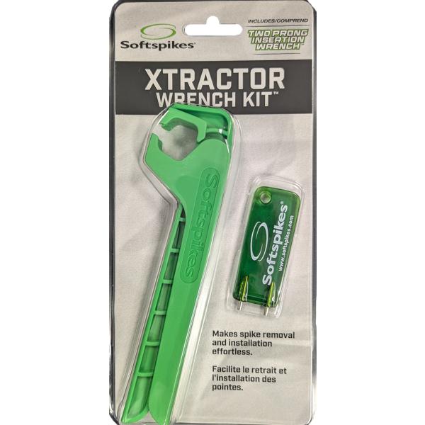 ゴルフスパイクの取り外しと取り付けを簡単にする便利なツール！Xtractorレンチキットの特殊設計はスパイクとソールの間に入り込みどんなに固いスパイクでも簡単に取り外しできます。付属の2本爪の差し込みレンチを使えば、新しいスパイクを素早く安...