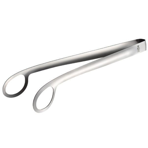 つかみにくい野菜の天ぷらやずっしり重いトンカツもしっかり油を切ってキャッチ!!先端がリング状になっているので、食材にふれる設置面積も少なく取り分けに便利♪使いやすい開き角度とやわらかい握り心地、ひっくり返すと先端が浮いて汚さず置ける設計にな...