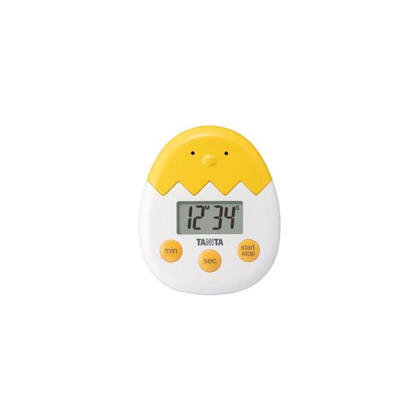 ひよこの鳴き声で時間をお知らせするかわいいキッチンタイマーです。リピートが機能付いています。