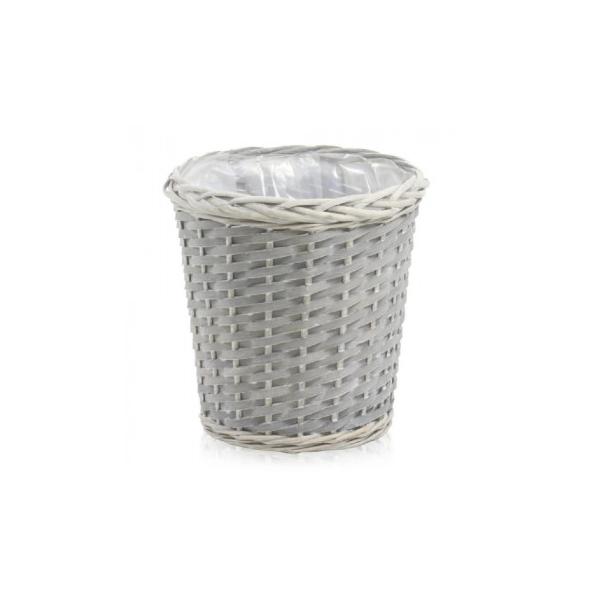 天然素材の柳・ウッドを使用していますので、自然な花との相性は抜群なフラワーバスケットです。フラワーアレンジや鉢カバーとしてのご使用はもちろん、小物入れやインテリアなど使い方は様々です。