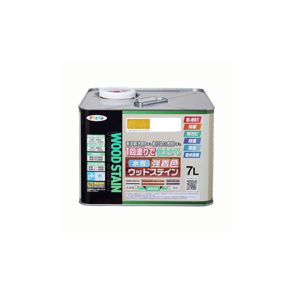 隠ぺいが高く、1回塗りで仕上がる水性・低臭タイプの木部専用塗料です。木目を生かした美しいステイン仕上げができ、日光や雨に強く耐候性に優れています。防腐・防カビ・防藻・防虫効果があり、長期間、木部を美しく保ちます。撥水剤の配合により長期間撥水...