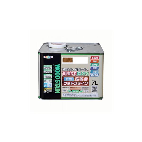 隠ぺいが高く、1回塗りで仕上がる水性・低臭タイプの木部専用塗料です。木目を生かした美しいステイン仕上げができ、日光や雨に強く耐候性に優れています。防腐・防カビ・防藻・防虫効果があり、長期間、木部を美しく保ちます。撥水剤の配合により長期間撥水...