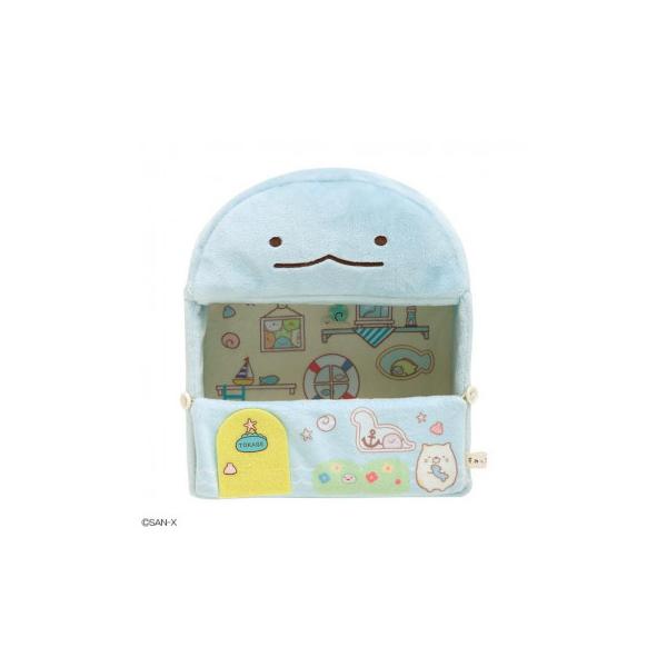 とかげのすみっコハウスができました!お持ちのてのりぬいぐるみと組み合わせて遊んでね。