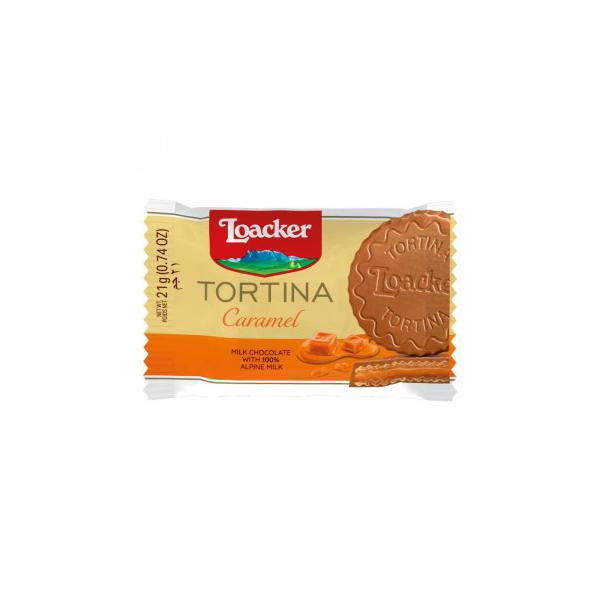 おしゃれなタルト型のミルクチョコレートの中には、ウエハースでサンドしたほろ苦い甘さのキャラメルクリーム。