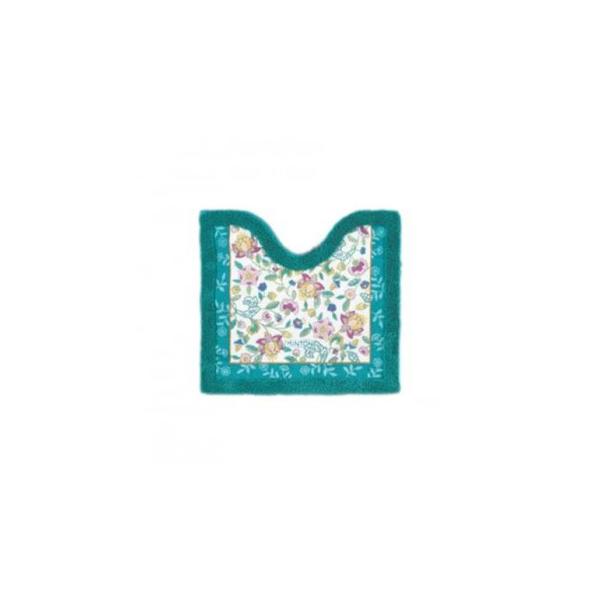 花柄のメルヘンチックなデザインがかわいいトイレマットです。トイレを華やかに彩ります。