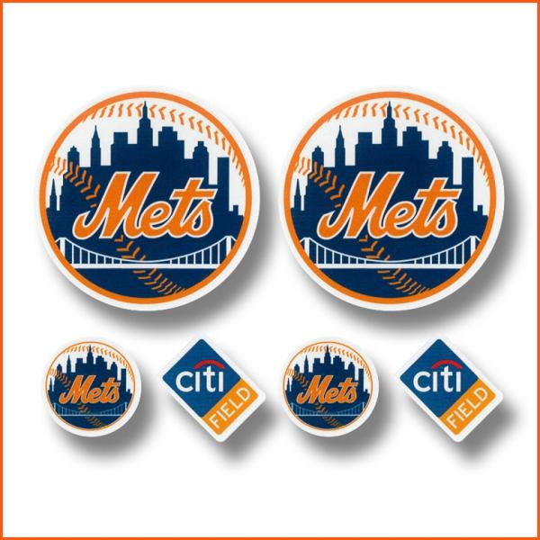 ニューヨーク・メッツ &amp; シティ・フィールド のペーパーステッカーセット。何にでもペタッと貼るだけでファングッズに早変わり。スポーツバーでの試合観戦時などの盛り上げグッズとしていかがでしょう。-- SPEC --■サイズ比較画像参照...