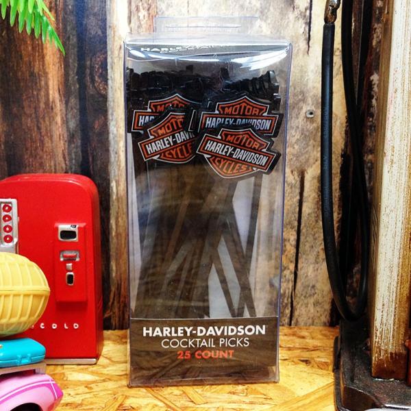 ハーレー好き＆カクテル好きにオススメな、Ｂ＆Ｓロゴが入ったクールなカクテルピック！ハーレー仲間の食事会なんかに、このピックを使ったおつまみを出せば目を引くこと間違いなしですよ。１ＢＯＸに２５ピン入りです。１箱あればパーティで十分に活躍します...
