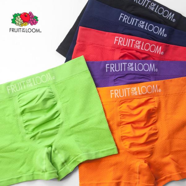 アンダーウェアメーカー「FRUIT OF THE LOOM（フルーツオブザルーム）」から、大人気のボクサーパンツシリーズのムレを防ぐメッシュ生地タイプ。◆実寸サイズM-L(76-94cm)/ウエスト(実寸)68-88/股上22/裾幅20※伸...