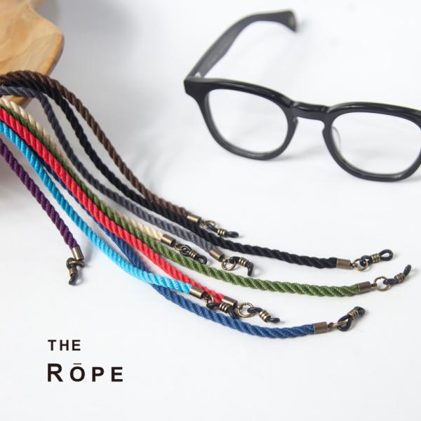 「THE ROPE（ザ・ロープ）」から、ナチュラルな風合いのコットングラスコードをご紹介。◆実寸サイズ(FREE)/長さおよそ70cm/厚みおよそ0.4cm◆素材：コットン　留め金部分：ニッケル◆カラー展開：ブラック、グレー、ブラウン、ベー...
