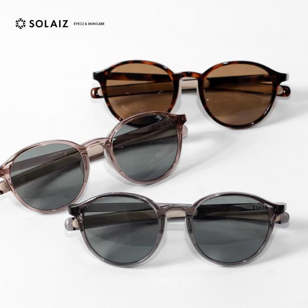 SOLAIZ(ソライズ)より、暗すぎないレンズカラーで瞳が見えて表情も分かり視界も良好な、細みで柔らかな印象を与えるボストンシェイプの偏光サングラスをご紹介。◆サイズ(FREE)/レンズ横幅50mm/レンズ縦幅43.5mm/全体の横幅 （フ...