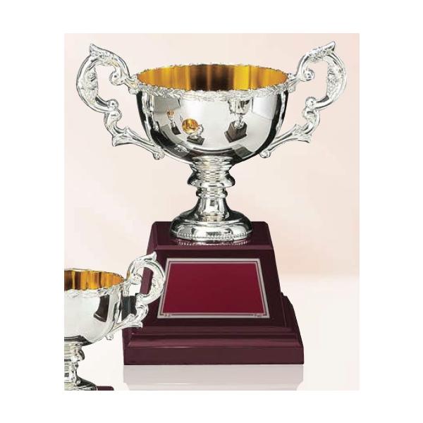 ゴルフ、サッカー、野球、各種スポーツ大会など表彰式で使われるカップです。優勝カップの持ち回り用や記念品に最適です。 装飾に紅白リボンを取り付けます（無料）。