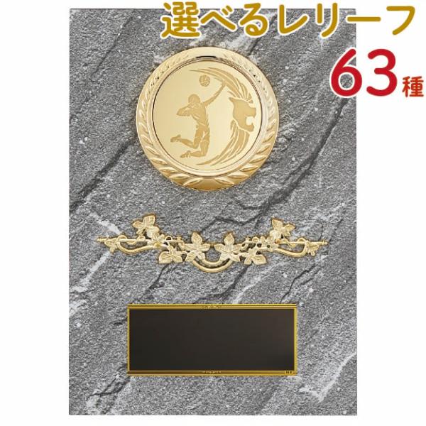 各種スポーツ大会など表彰式で使われる楯(盾)です。各種大会・表彰の記念品、卒業記念、卒団記念などに最適です。種目は、以下の63種類から選べます。　王冠・ワシ・地球・ゴルフ・ピッチャー・バッター　少年サッカー・サッカー・男子バレー・女子バレー...