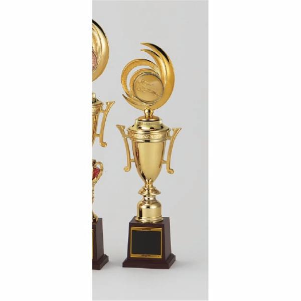 各種スポーツ大会など表彰式で使われる、上部にクリアメダルがついたトロフィーです。記念品やレプリカなどに最適です。種目は、以下の31種類から選べます。いずれも金・銀・銅があります。　月桂樹女神・ワシ・鳳凰・女神・地球・王冠・ゴルフ　サッカーＡ...