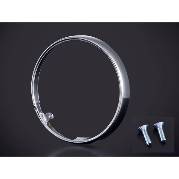 マーシャルヘッドライト 889/722・702 アウターリム カワサキ用/汎用 リペア用889/722・702ヘッドライトのリペア品としてご使用ください。当商品はマーシャル製品の補修・交換用のリペア製品です。他メーカー品・純正品などへの適合...