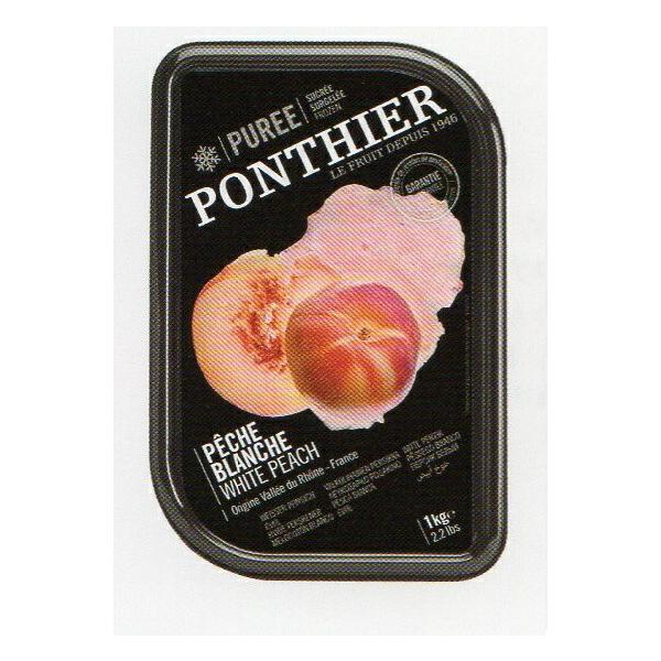 フランス産　冷凍　モモ（ピーチ）　ピューレ　100％変色などを押さえるために加糖してあります。　料理やお菓子にはもちろん、そのまま解凍してオンザロックや水割りなどのフレッシュジュースとしてもどうぞ。そのまま１００％ジュース、デザートとしてフ...