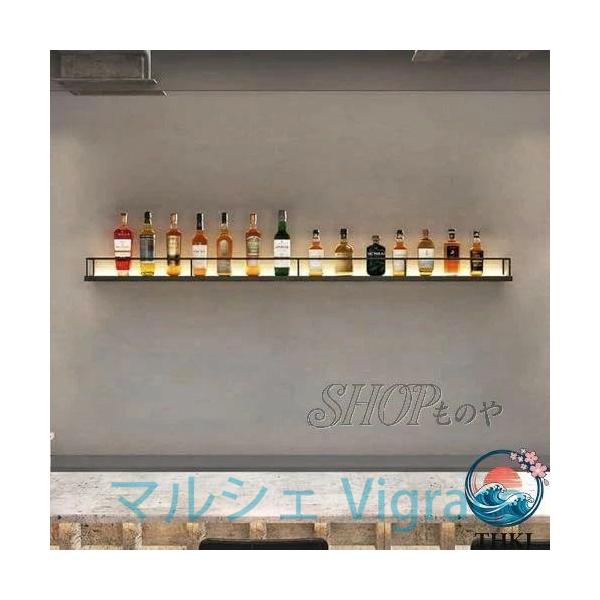 ? この製品は単なるワインラックであり、ライトストリップは含まれていません。 鉄工芸の高温焼き付け塗装工法：ワインラックは高品質の鉄工芸材料を使用し、高温焼き付け塗装処理を施すことで、製品が錆びにくく剥がれにくくなり、美しさを長く保ちます。...