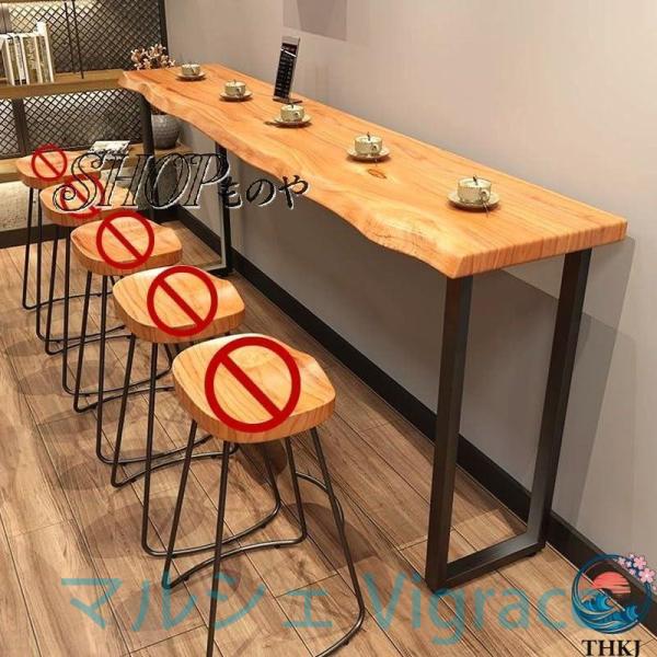 ? 天然無垢材パネル：テーブルトップの厚さ5cmの無垢材は、高い耐荷重性を持つと同時に、自然な風合いと独特の木目がテーブルの独特の美しさを醸し出しています。? 優れた安定性と耐久性：ハイテーブル製品の安定性と耐久性を重視した設計により、毎日...