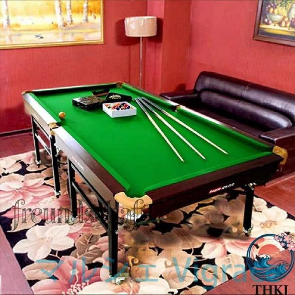 ー組立不要ービリヤード台サイズ: 9フィートビリヤード:281cm x 152cm x 85cm*520cm x420cm 空間必要*98kg梱包:145cmX160cmX28cm折りたたみ:138cmX155cmX27cm卓球: 281c...