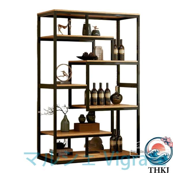 ? 絶妙なデザイン：ワインキャビネットは伝統と現代の要素を組み合わせた新しい中国のデザインスタイルを採用しており、エレガントでファッショナブルな外観を持ち、空間の全体的な味を高めることができます。サイズ: 80/100/120CMX30X1...