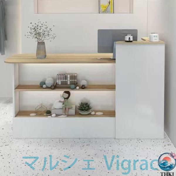 受付カウンター レジ カウンターレジ おしゃれ レジカウンター 受 レジ 120*50*100CM 画像通り*小さなスクラッチや衝突が発生する可能性がありますが、使用に影響しない場合は返品返金はできません