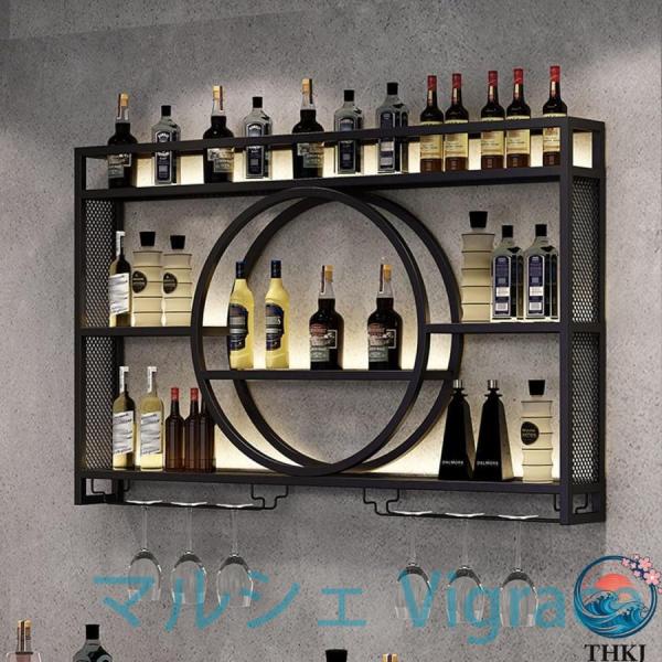 色:?ブラックサイズ:?120x15x80cm? 【壁掛けワインラック】壁掛けワイングラスホルダーは金属フレームで作られており、堅牢な耐荷重能力と安定した耐久性のある構造を誇ります。 高温焼成にも変形せず、錆びにくく、お手入れも簡単です。?...